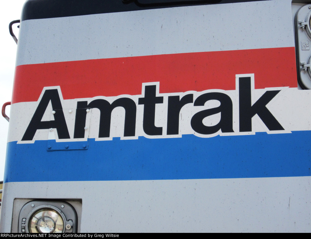 Amtrak logo on phase III paint on NPCU 406