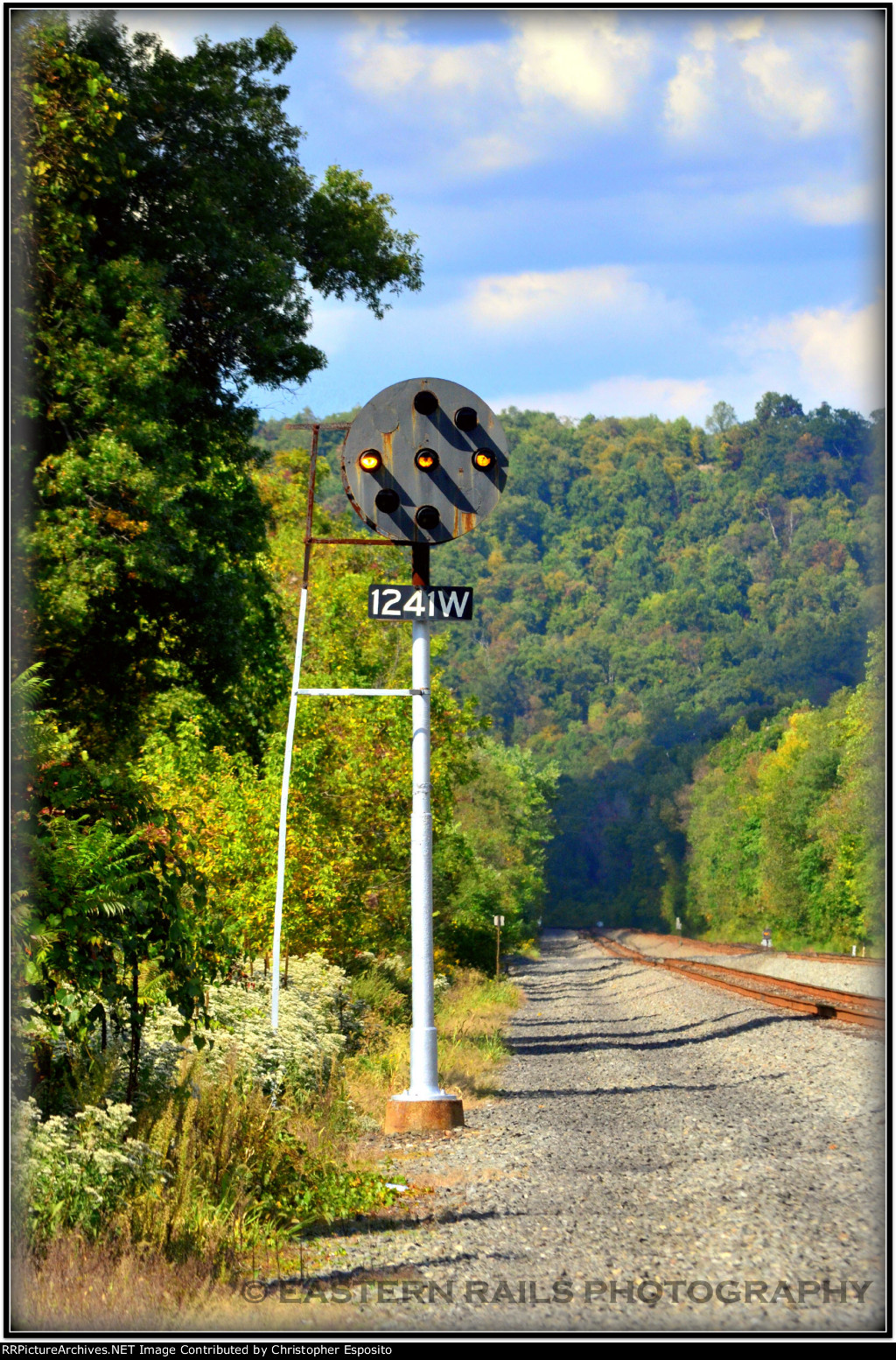 PRR Signal @ MP 124 along the Pittsburgh Line