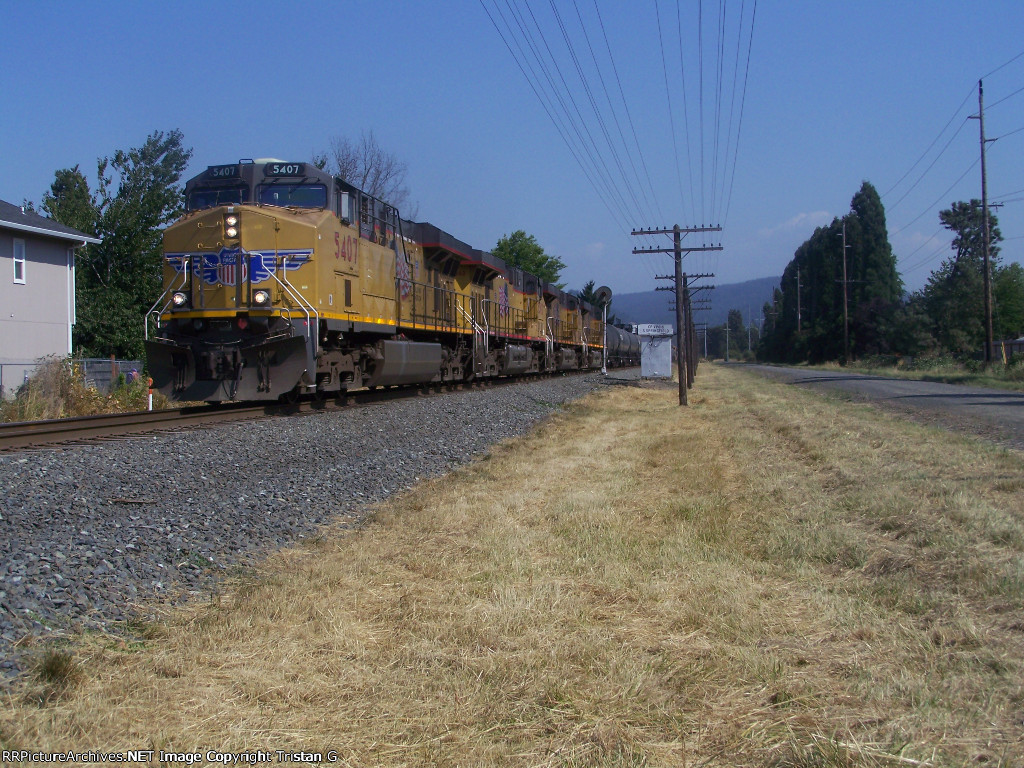 My Fifth Encounter with UP 5407, passing CP VP 618
