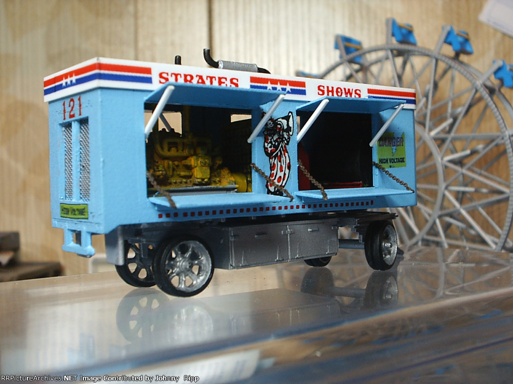 Truck mounted carnival generator
