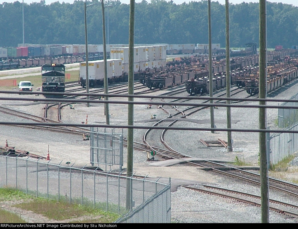NS Rickenbacker Intermodal Yard
