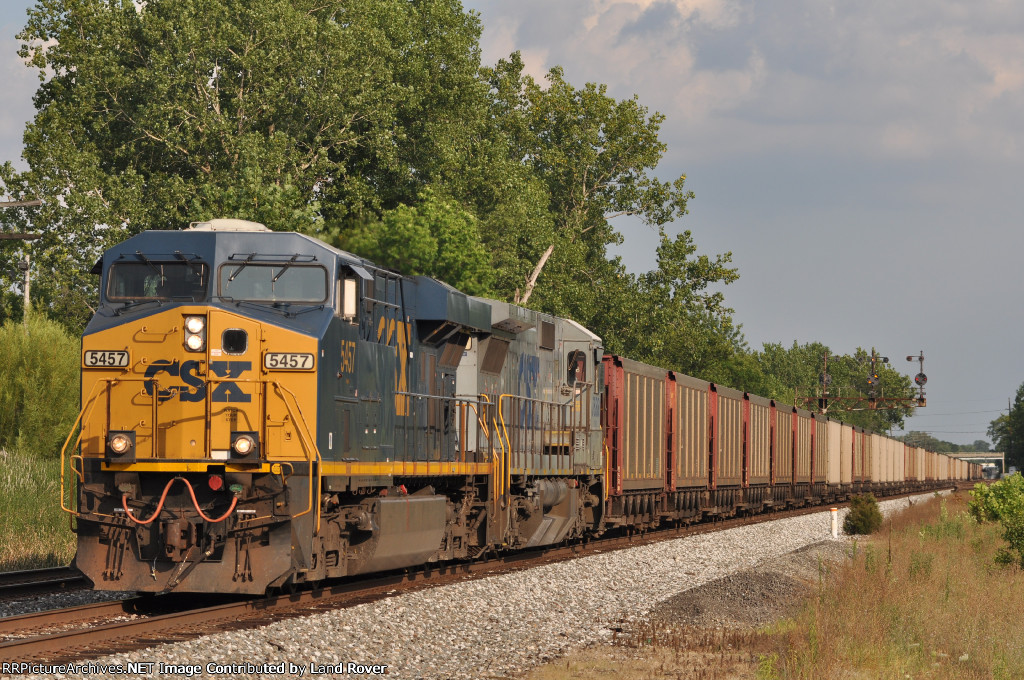 CSXT 5457 On CSX K 223 Northbound