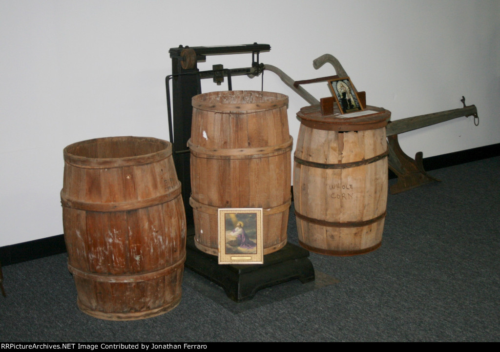 Wooden Barrels and Scale