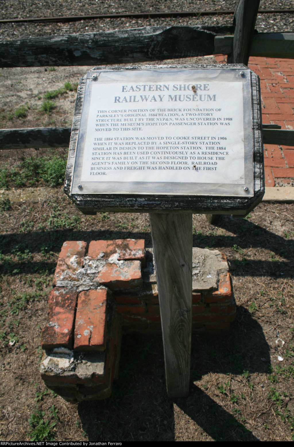 Original Brick Station Foundation