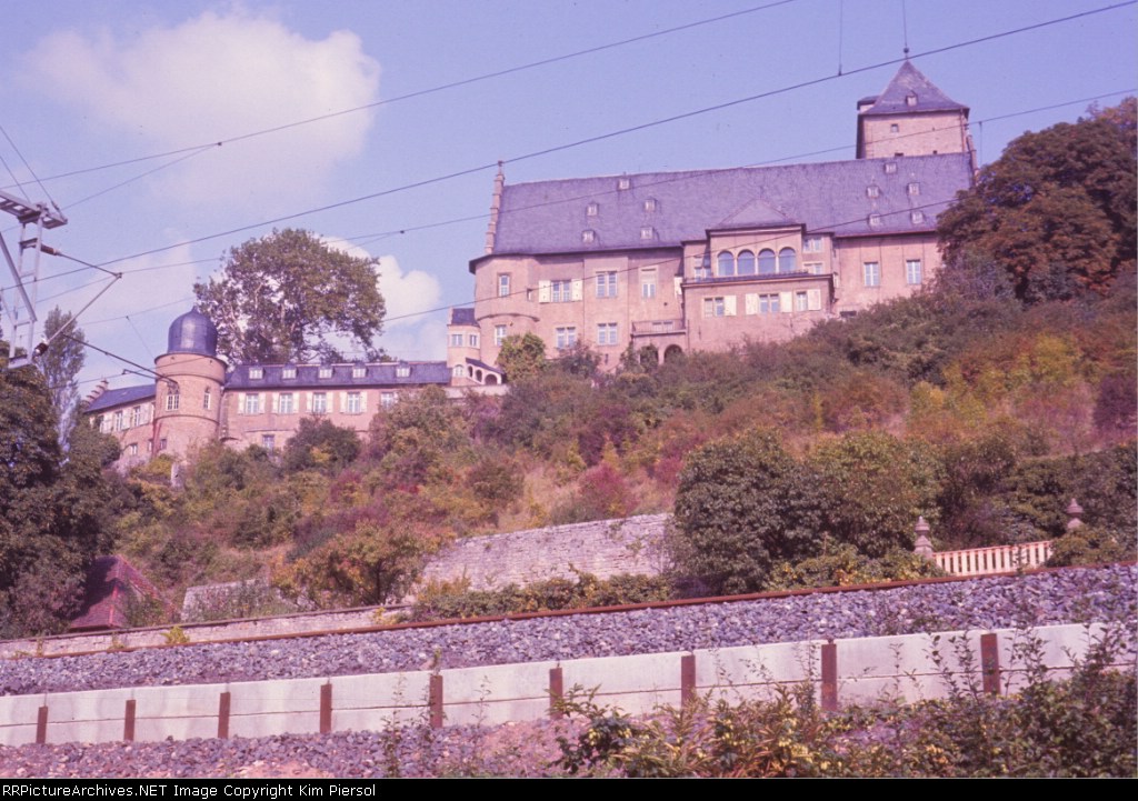 Mainberg, West German Castle at DB Schweinfurt/Bamberg Line