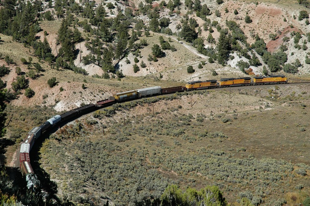 UP merchandise train