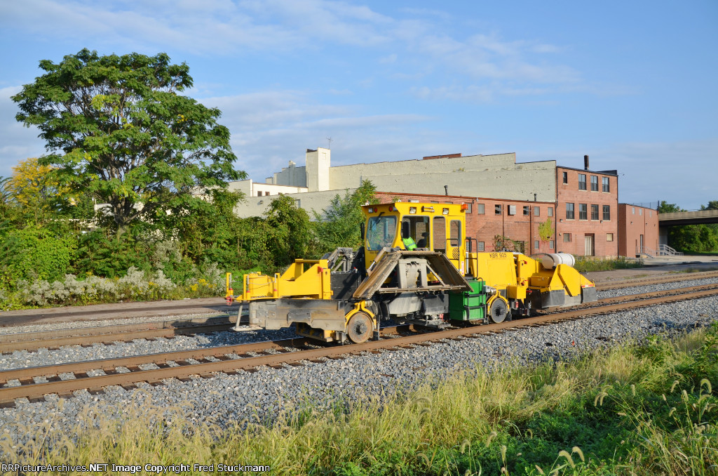 An equipment convoy is in progress.