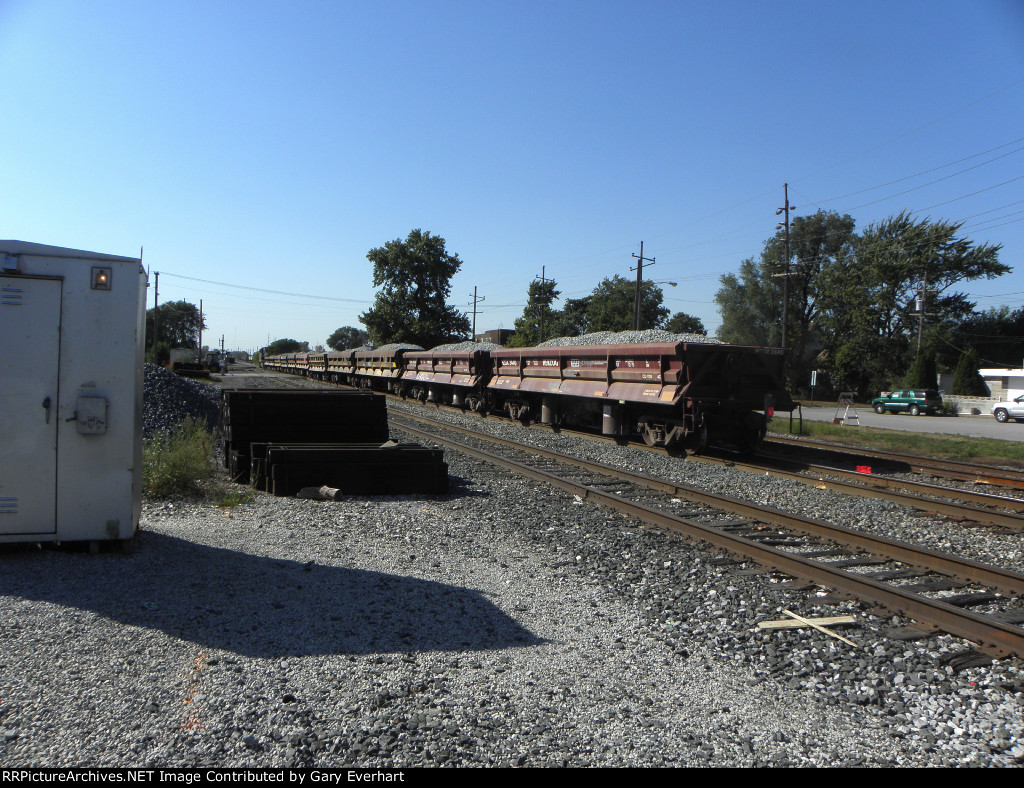 CSX Ballast Train