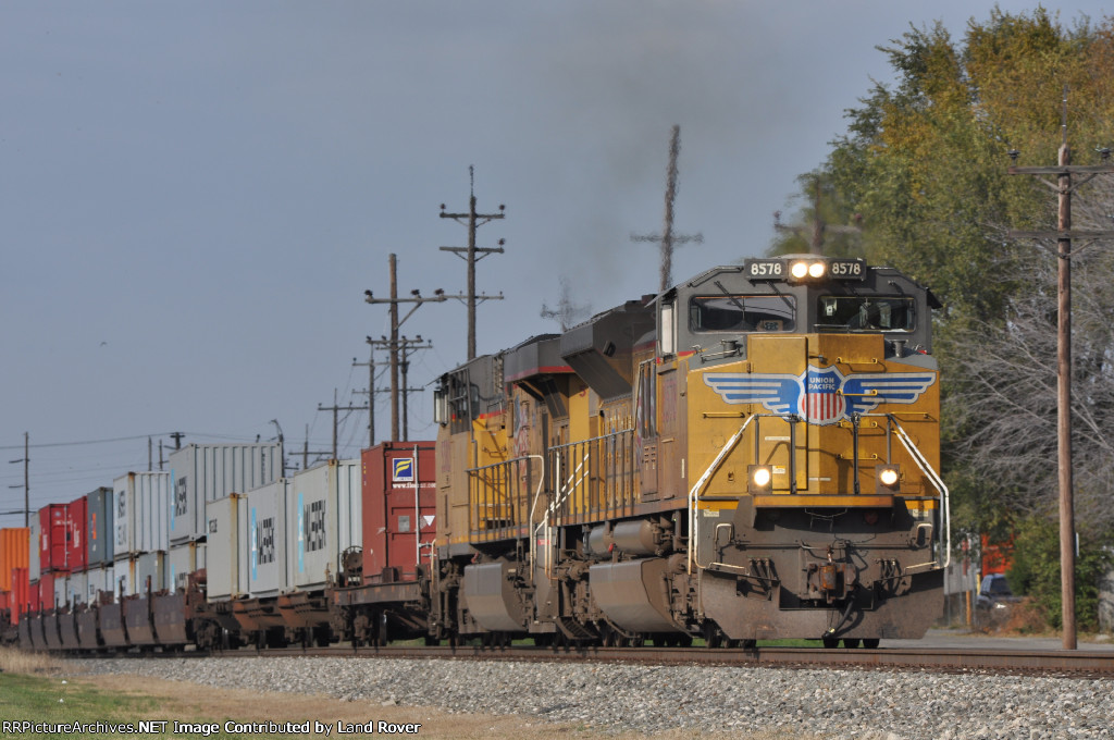 UP 8578 On NS 25 A Eastbound