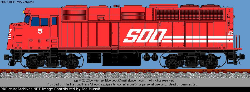 Soo Line Businnes Train F400PH