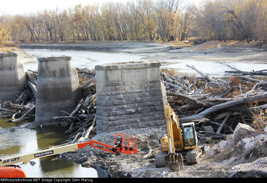 Carver Bridge Removal