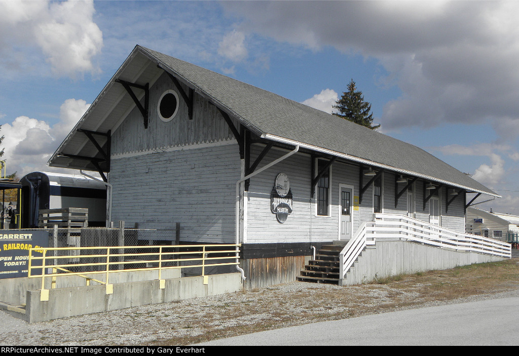 Former B&O Freight House, now Garrett Historical Society Museum
