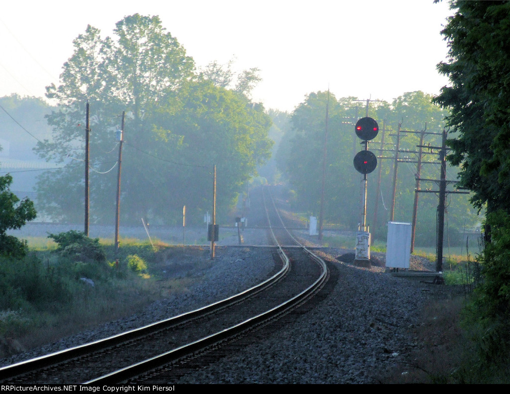 Crossing of the NS Main with CSX Local Line