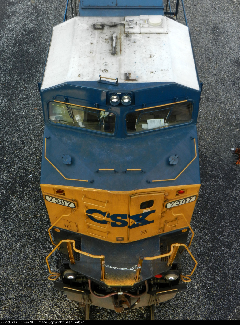 CSXT GE C40-8W 7307
