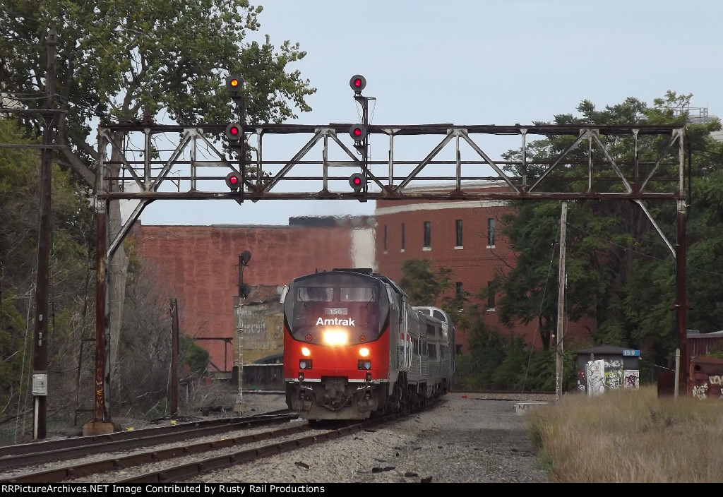 Under the old Relics of the New York Central Bridge Signals