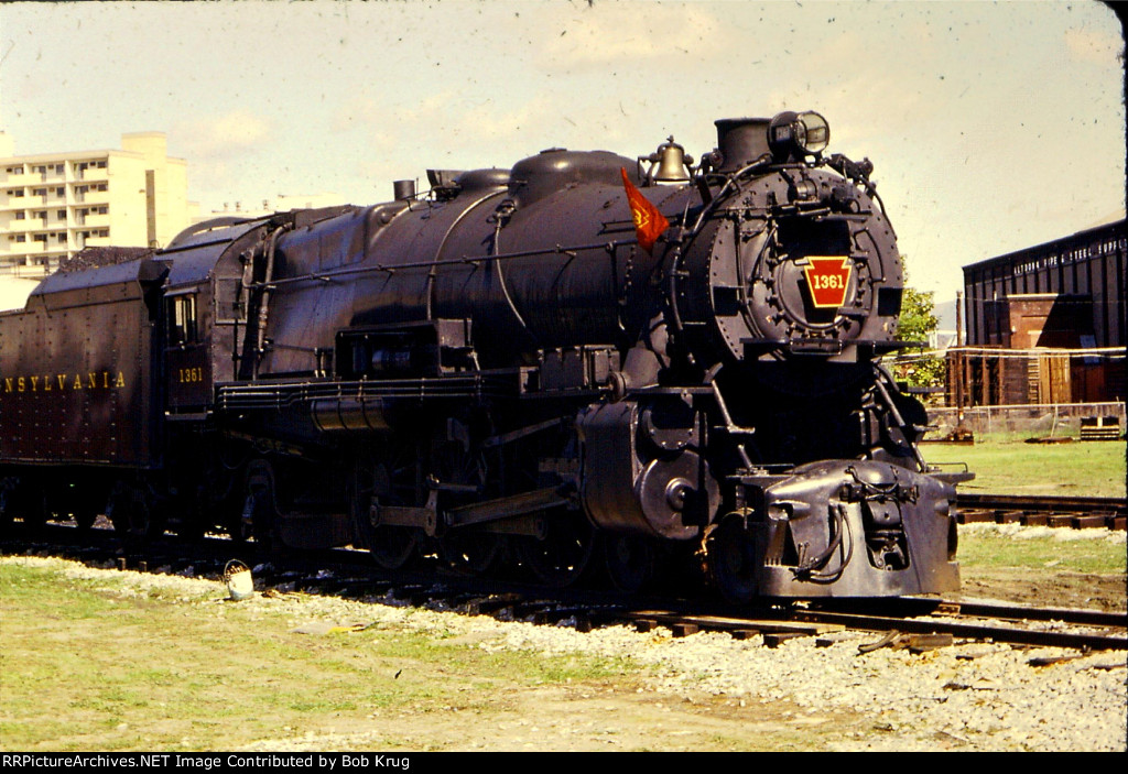 PRR 1361 back in happier times, when it was in one piece