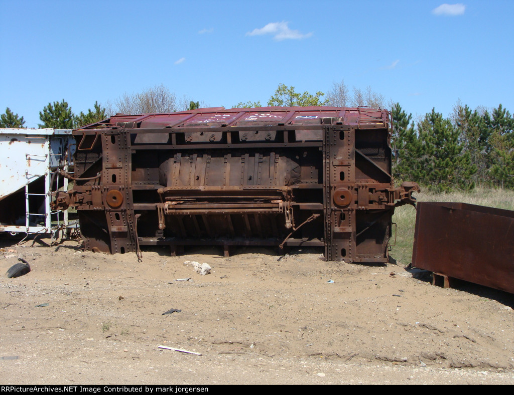 Detail of bottom of ore jenny