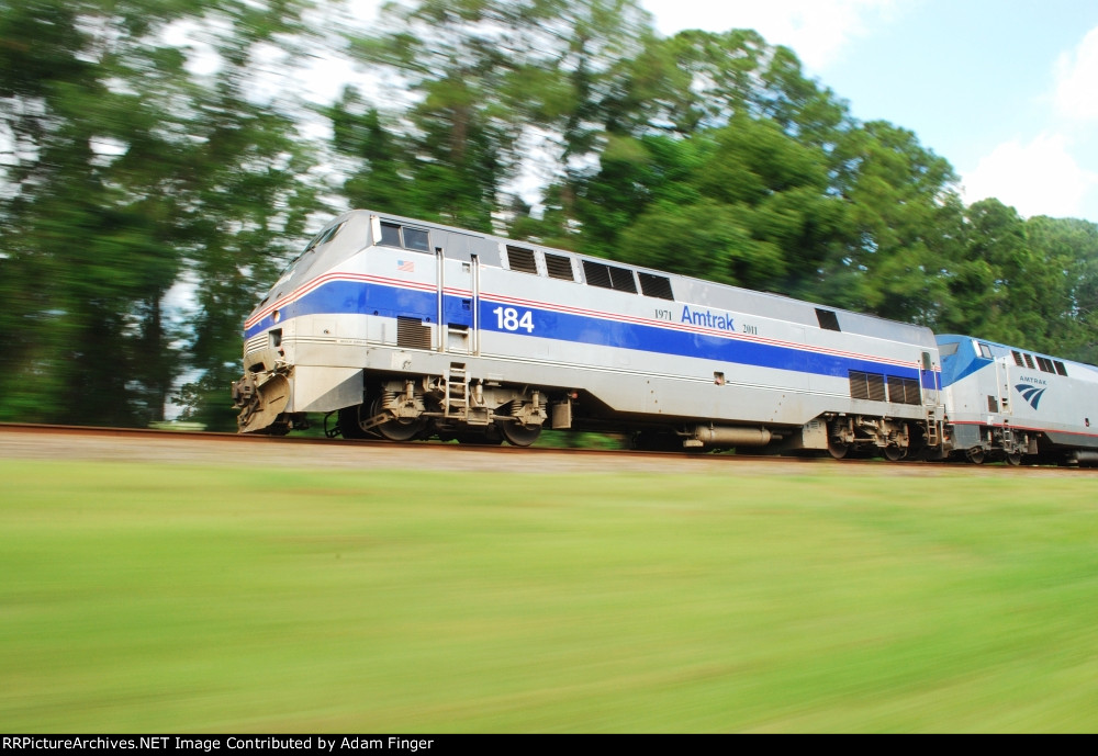 AMTK 184 at speed