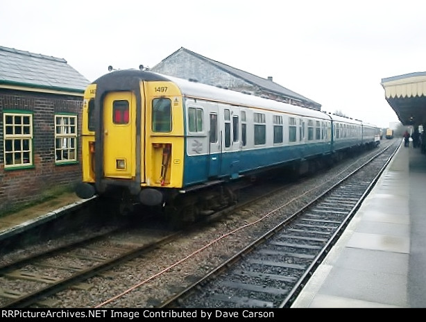 Ex Southern 4-CIG emu 1497 on Mid Norfolk Railway