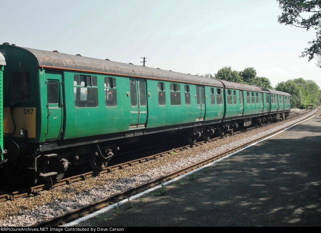 1949 built Class 306 Shenfield EMU at East Anglian Railway Museum