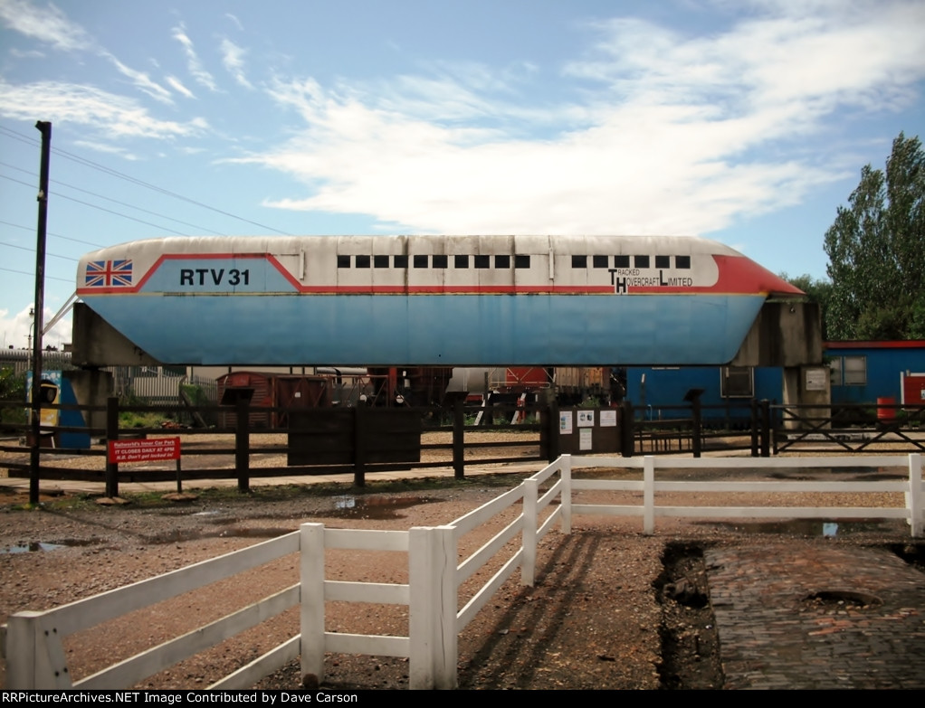 Failed experimental Tracked Hovercraft Vehicle RTV 31 preserved at ...