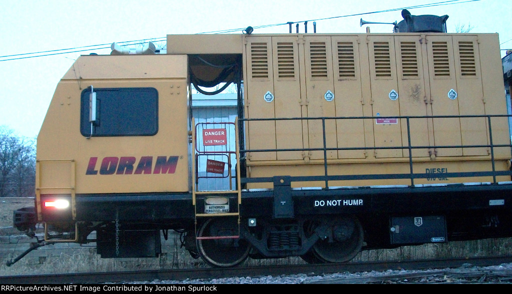 LORAM MPC2, close-up of power control unit