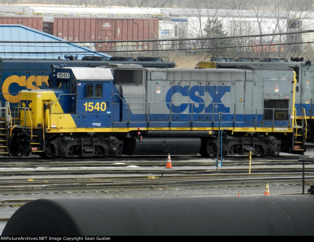 CSXT EMD GP15-1 1540
