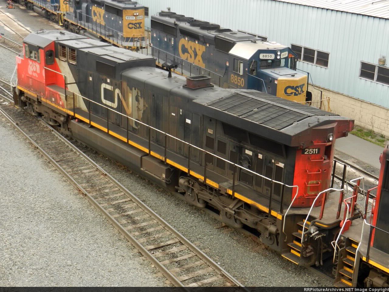 CN GE C44-9WL 2511