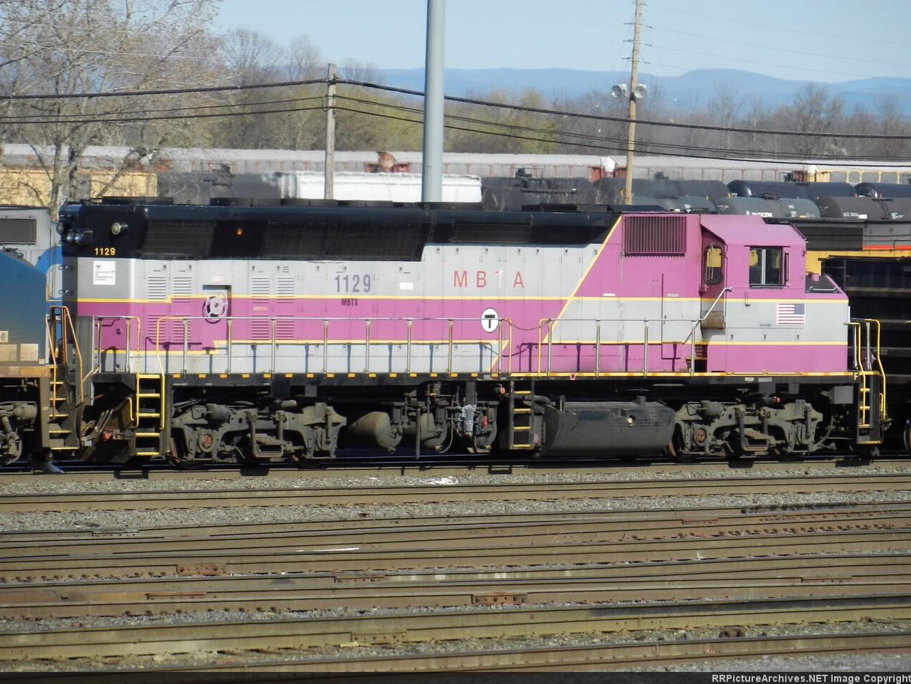 MBTA EMD GP40MC 1129