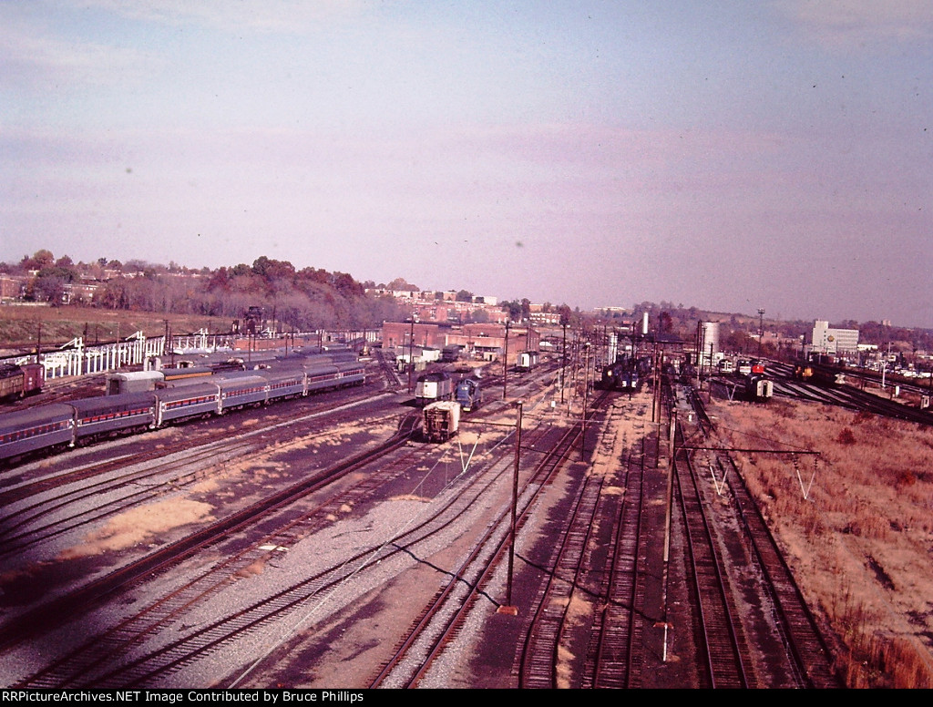 Overview of Washington Terminal - Ivy City Yards - 1976