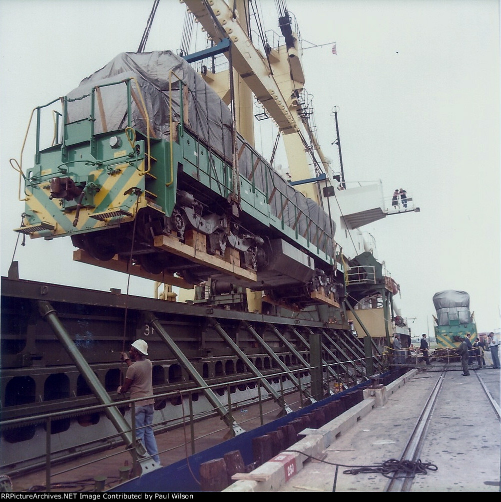 As the units are swung over the hold, the Captain pumps internal ...