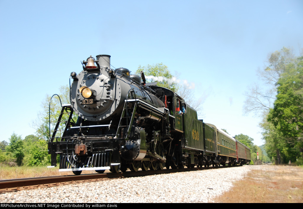 Southern Railway 630 Steam Special