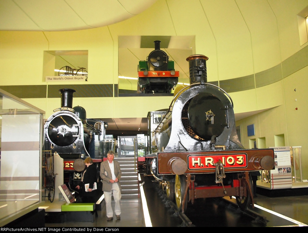 Caledonian Railway 123 and Highland Railway 103 prepare to catch G&SWR ...