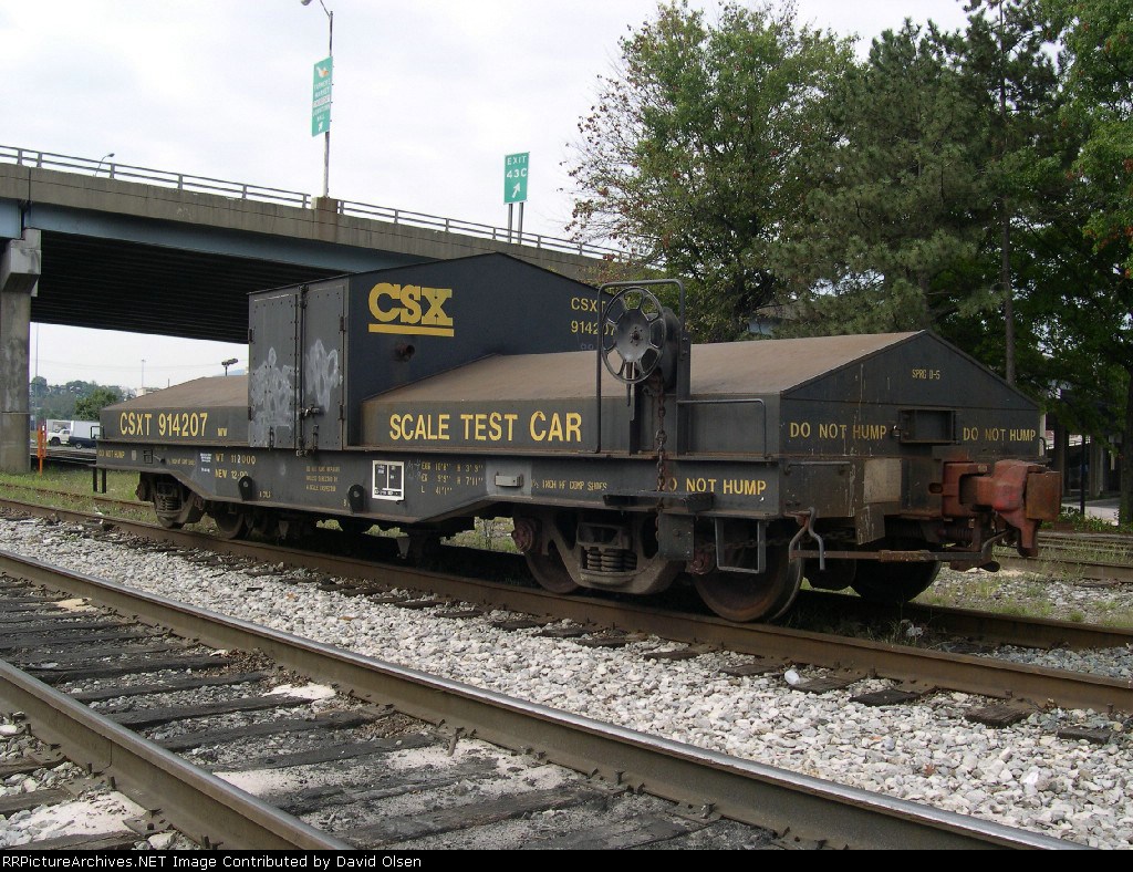 CSXT 914207 Scale Test Car
