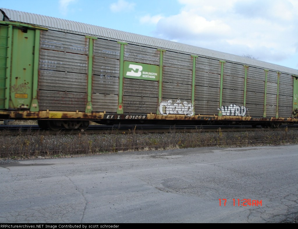 BN 801269 (ETTX) Autorack WB