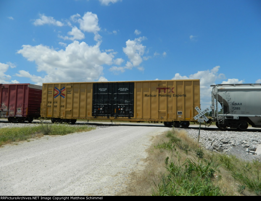 New TTX Logo Box Car