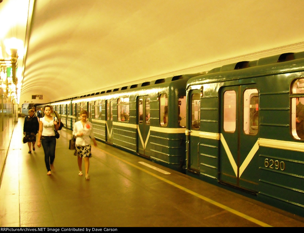 Soviet built E/EM metro train