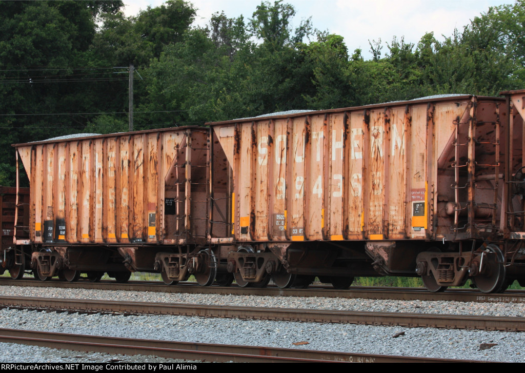 Ex-Southern ballast hoppers