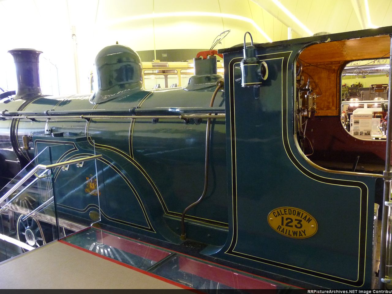 caledonian railway #123