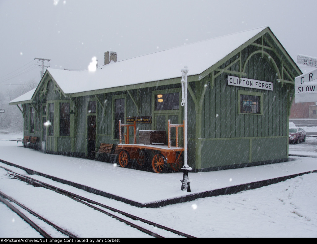 C&O Depot at Clifton Forge, Virginia