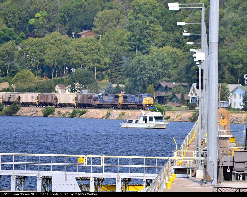 CSXT 7735-7502, BNSF's St.Croix Sub.