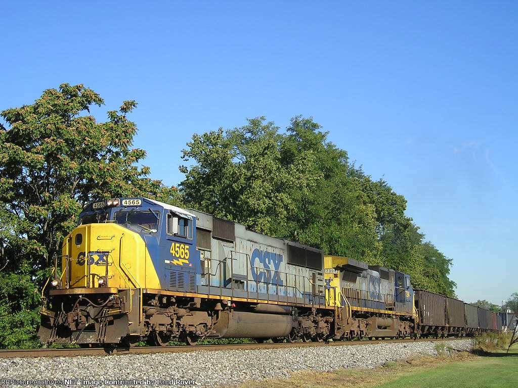 CSXT 4565 On CSX E 411 Eastbound