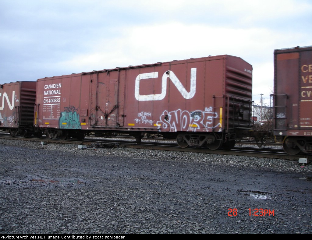 CN 400835 Boxcar EB