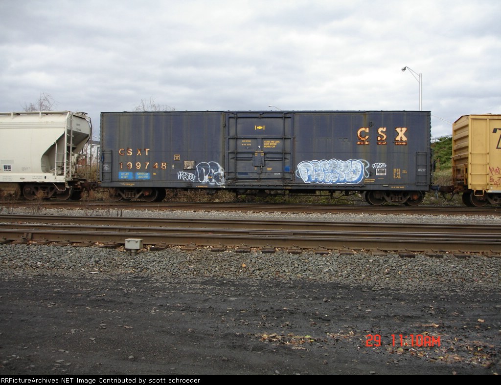 CSX 199748 Boxcar WB