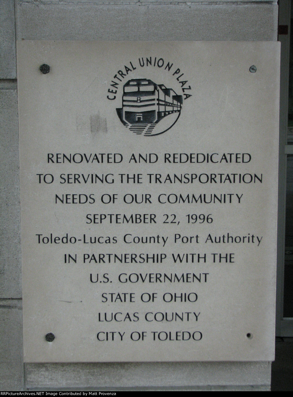 Toledo Station sign