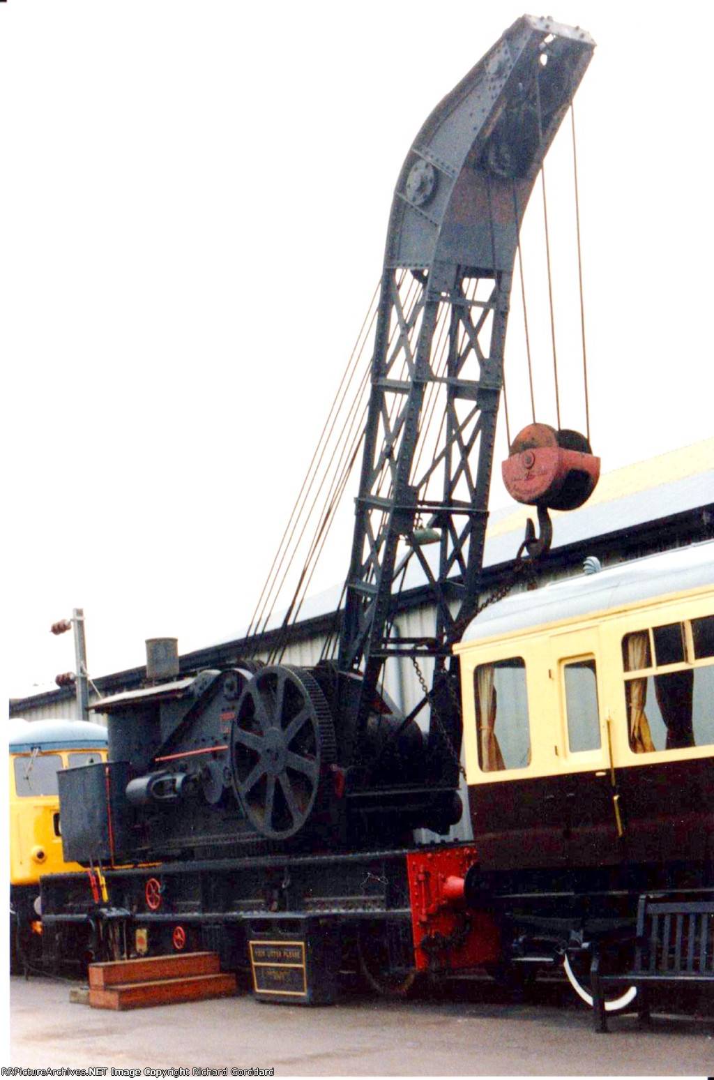 Rail crane at the Nationsl Railway