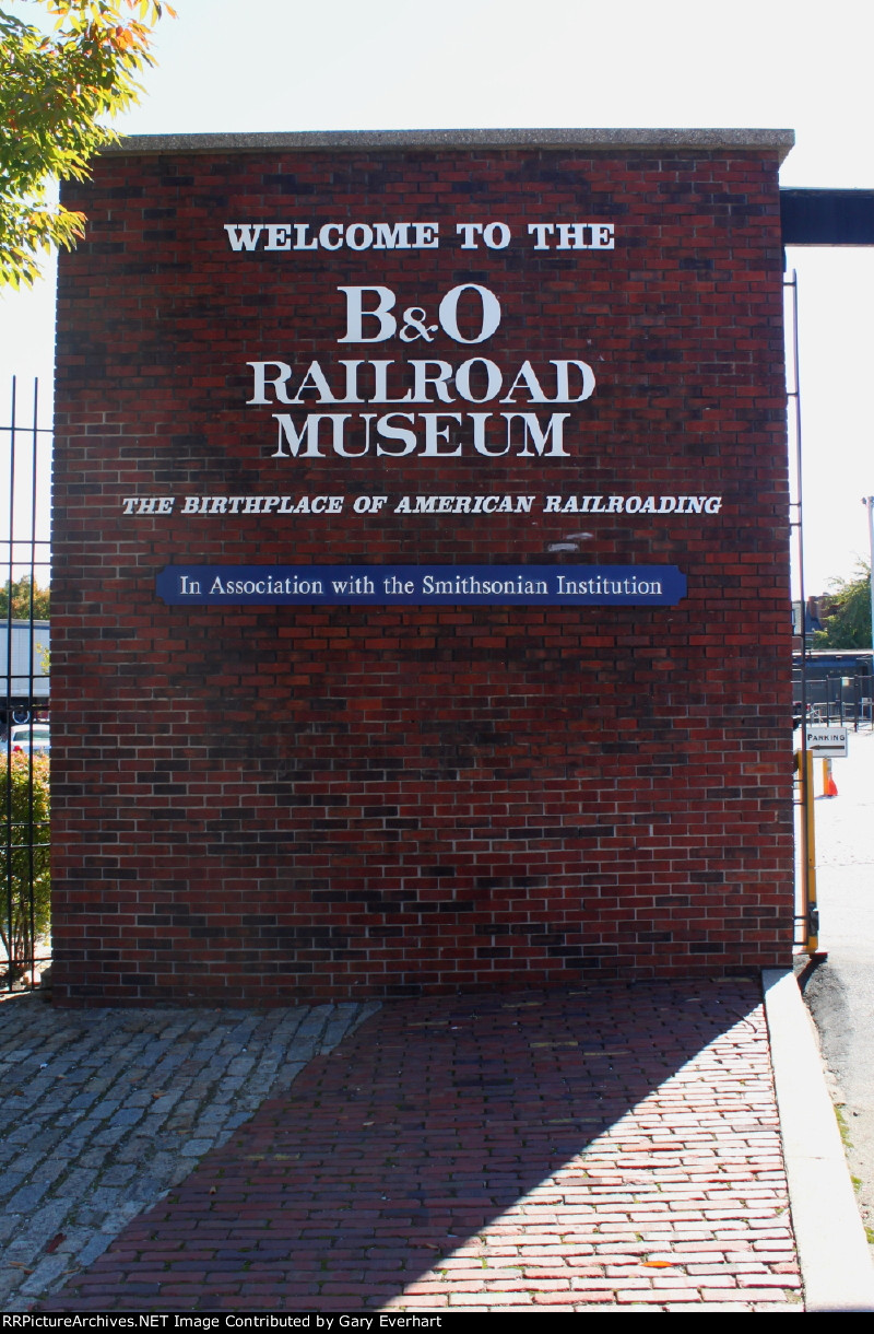 Baltimore & Ohio Railroad Museum Entrance