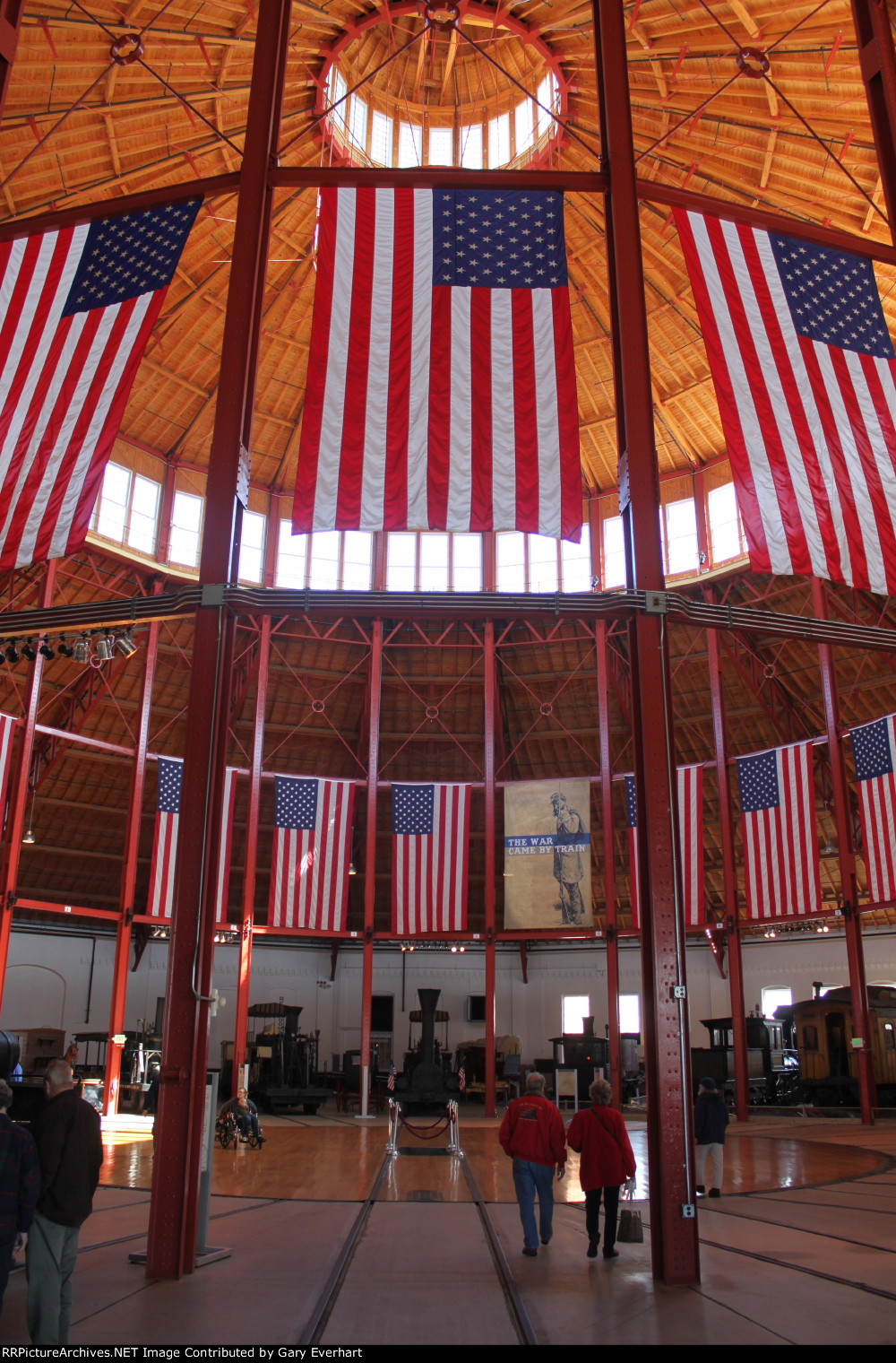Baltimore & Ohio Railroad Museum Passenger Car Roundhouse