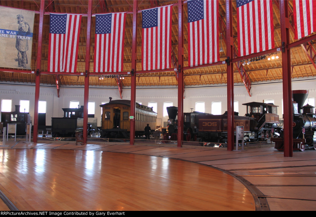 Baltimore & Ohio Railroad Museum Passenger Car Roundhouse