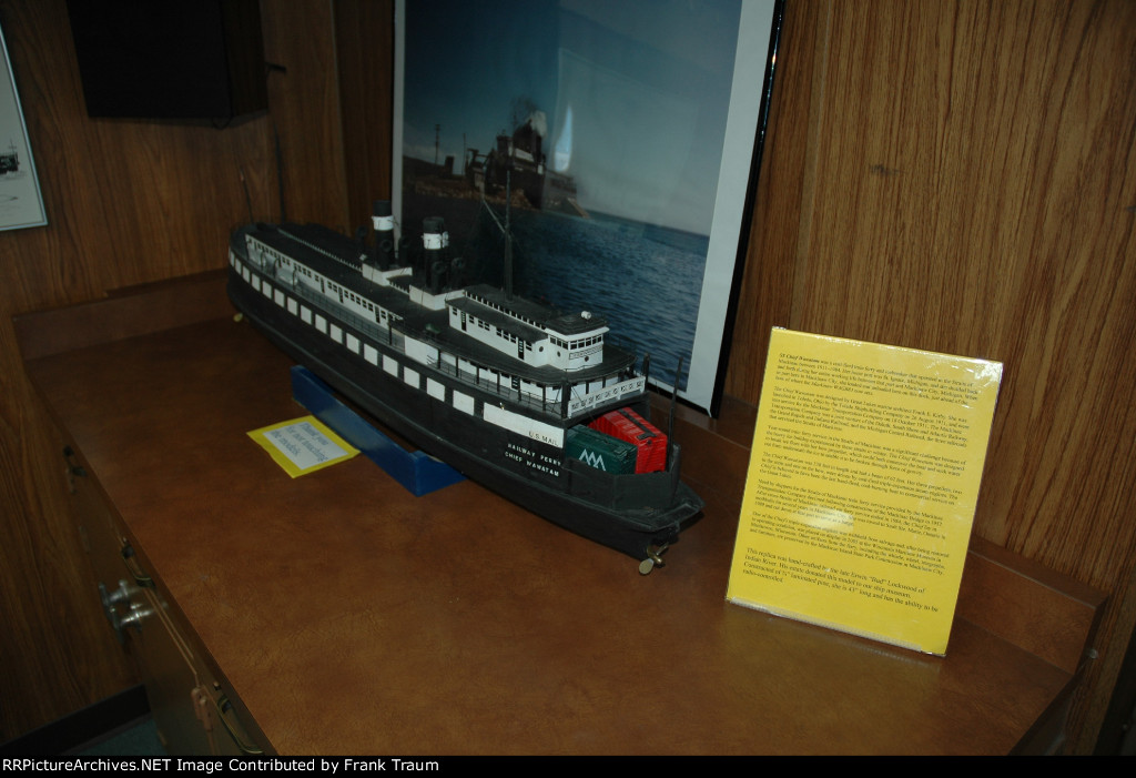 Model of the SS Chief Wawatam